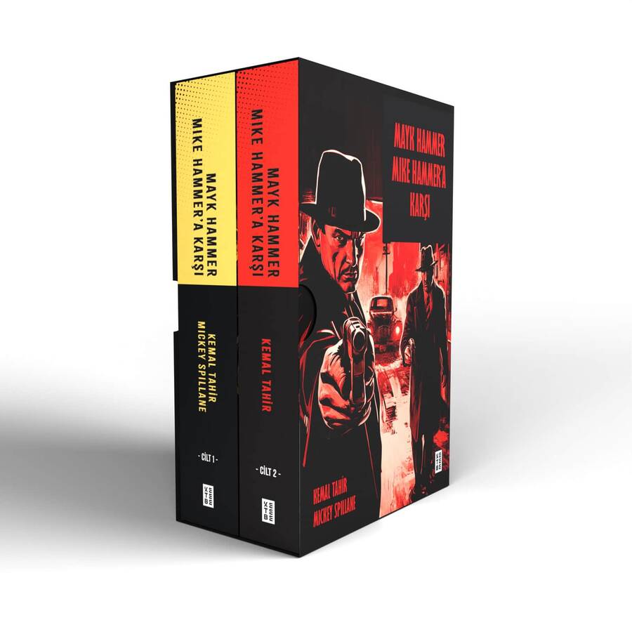 Mayk Hammer Mike Hammer’a Karşı (2 Cilt Kutulu) - Kemal Tahir, - Mickey ...