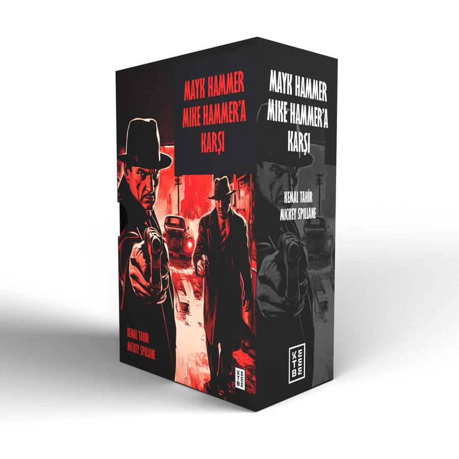 Mayk Hammer Mike Hammer’a Karşı (2 Cilt Kutulu) - Kemal Tahir, - Mickey Spillane | Ketebe Yayınları